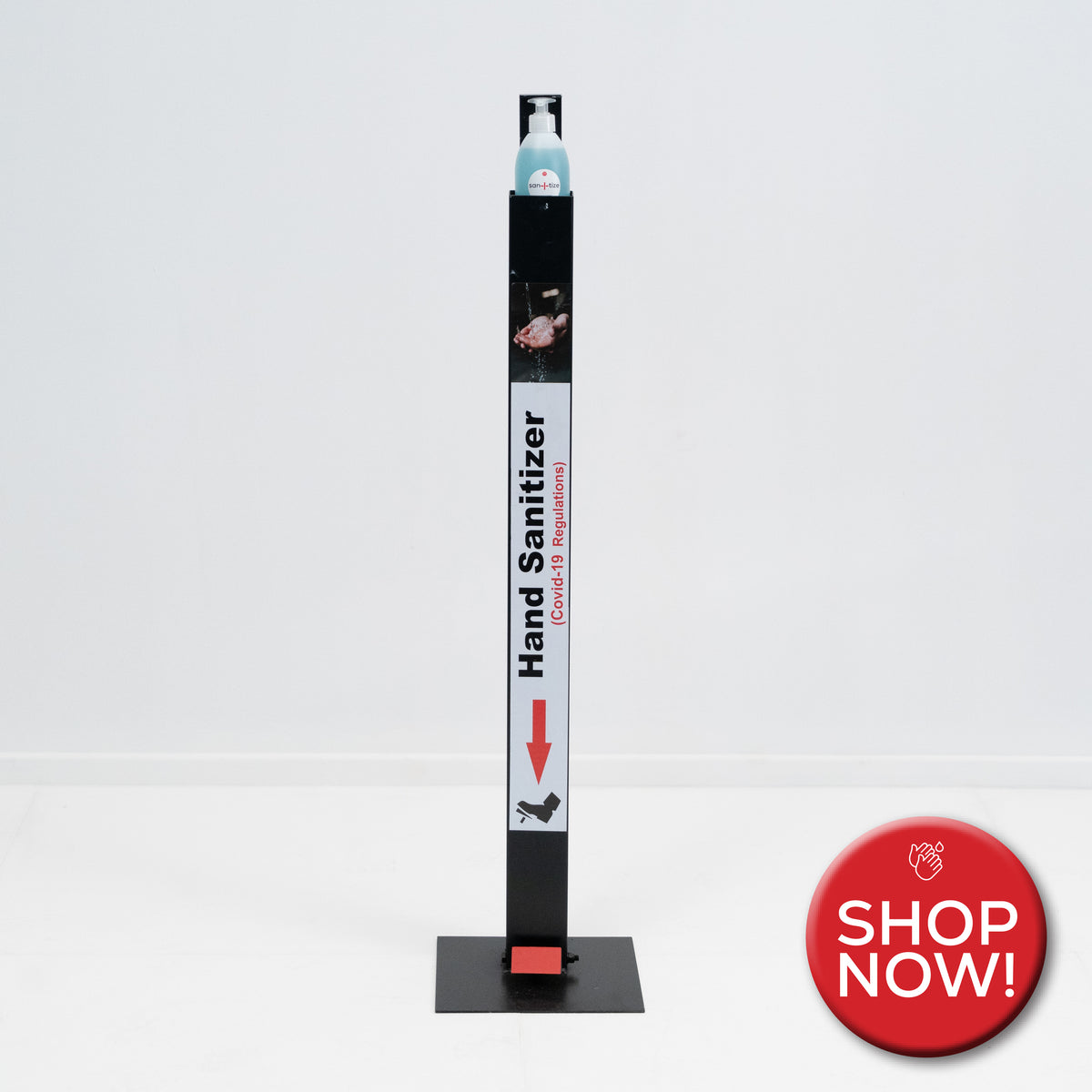 Foot Operated Sanitizing Dispensers | SAN-I-TIZE – Sanitize Medical ...